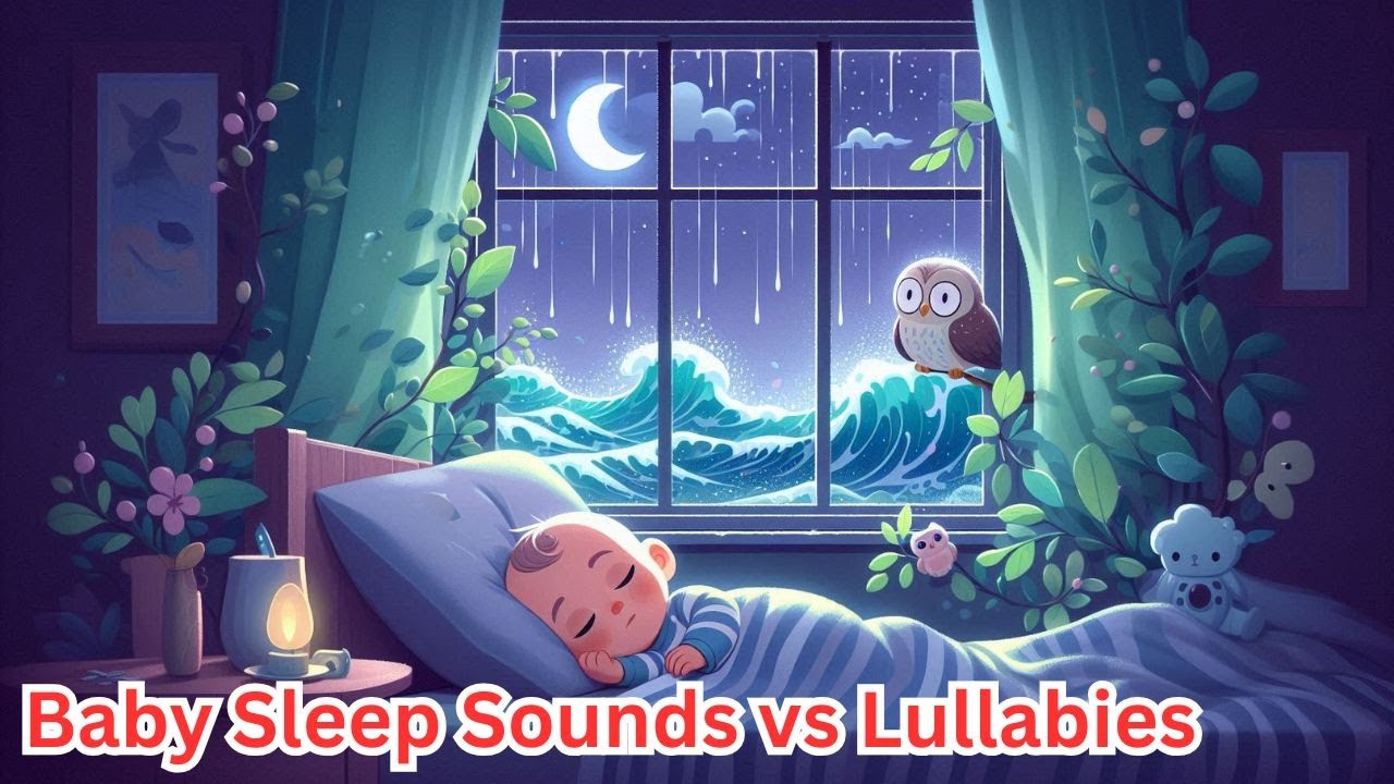 Baby Sleep Sounds vs Lullabies | Fun Kids Song | Sleep Train, Nature ...