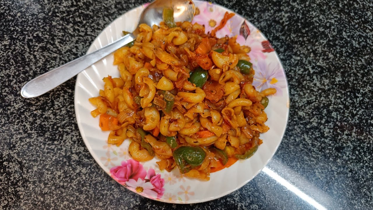 Veg.macroni ki recipe - YouTube