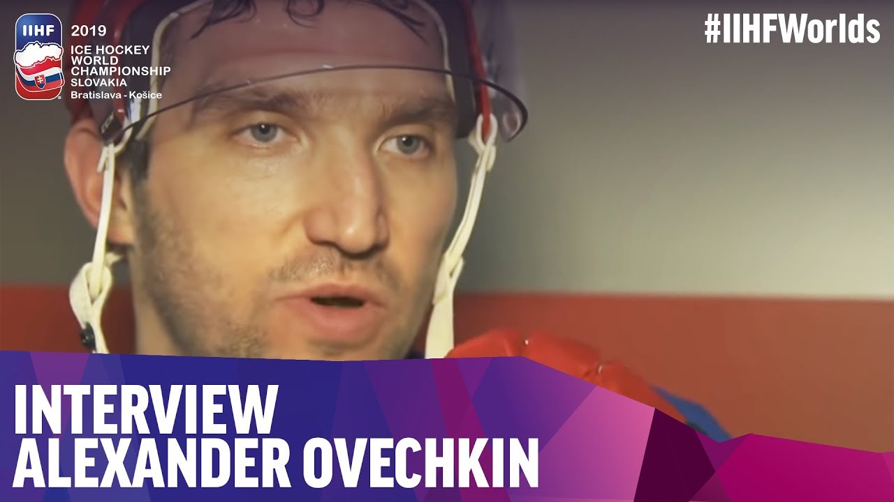 Interview: Alexander Ovechkin | #IIHFWorlds 2019 - YouTube