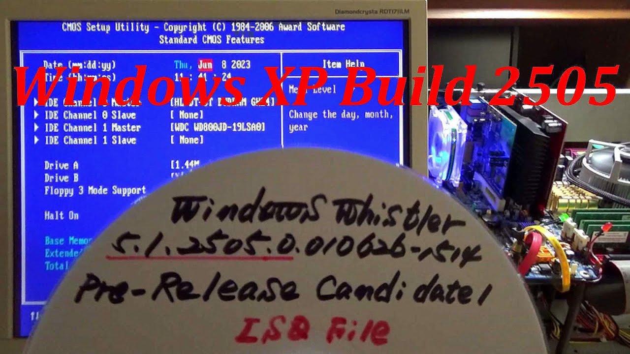 Windows XP Build 2505 - YouTube
