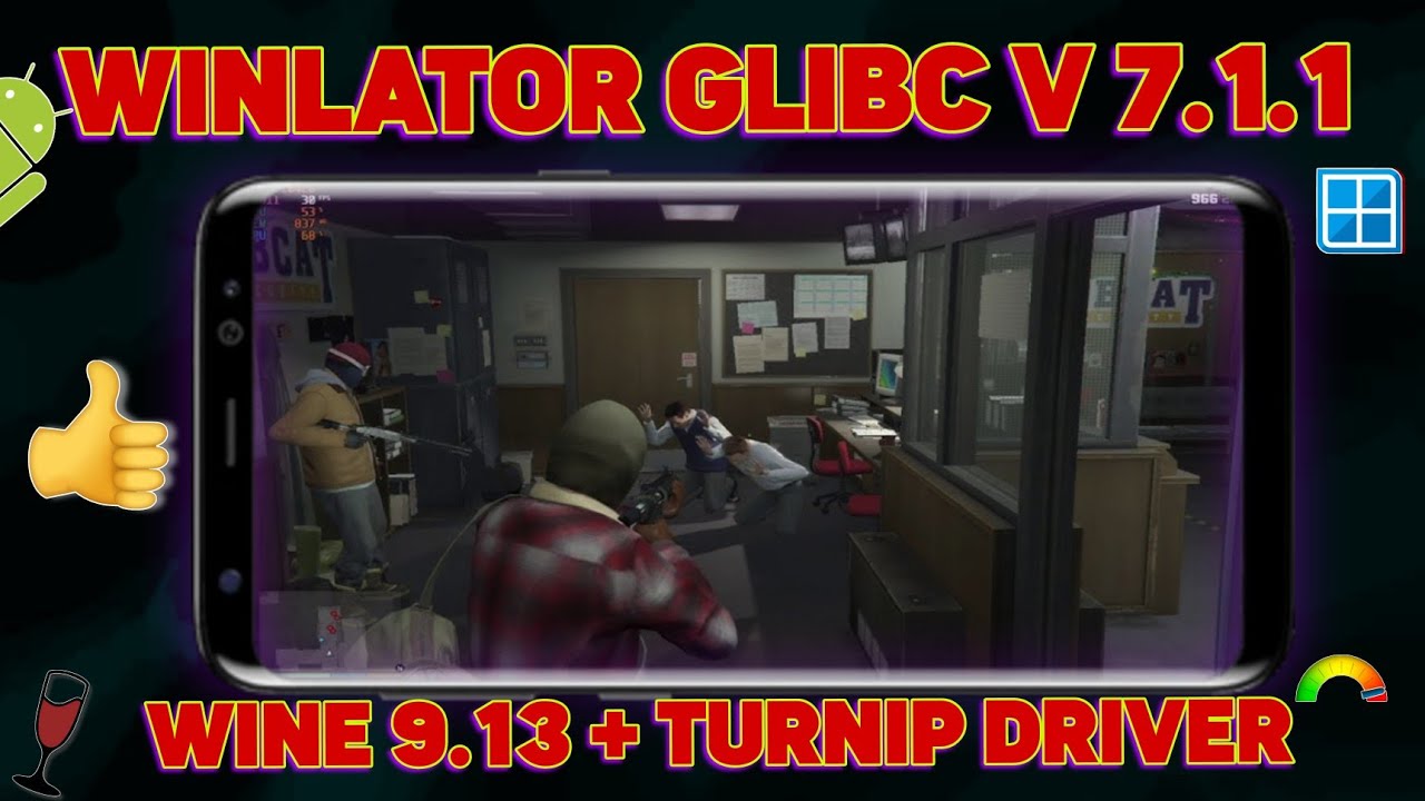 Winlator GLIBC Setup On Android | winlator glibc best settings | Turnip ...