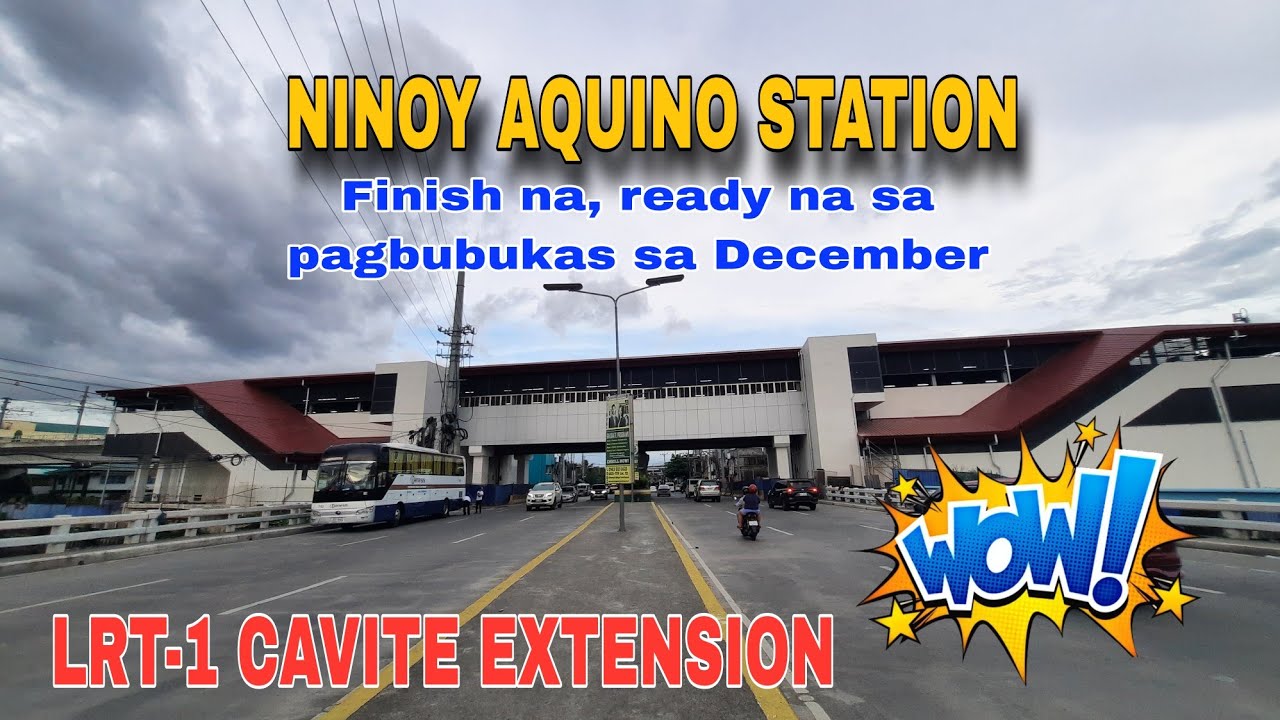 NINOY AQUINO STATION TAPOS NA READY NA SA PAGBUBUKAS SA DECEMBER | LRT ...