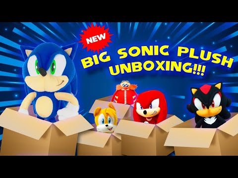 SMC: BIG SONIC PLUSH UNBOXING!