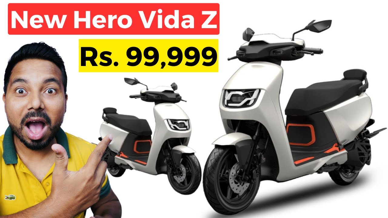 Hero Vida Z All-New Electric Scooter Unveiled at EICMA 2024 - YouTube