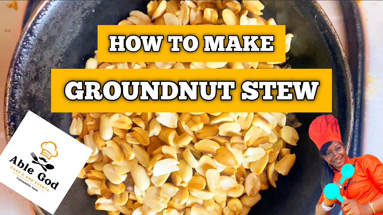 How To Make Groundnuts Stew - YouTube