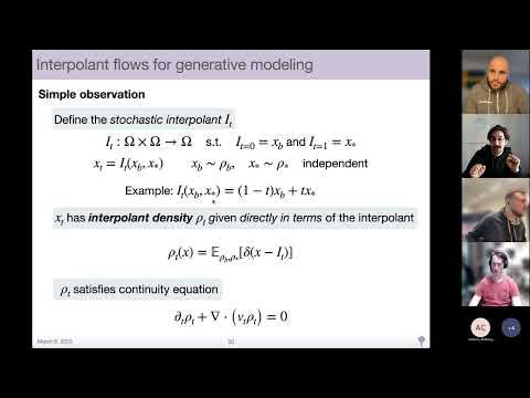 Building Normalizing Flows with Stochastic Interpolants - YouTube