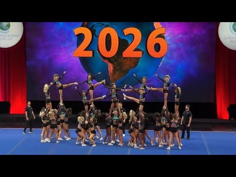 Cheer Extreme Sr Elite HITS DAY 2 WORLDS 2026! IN 4K!