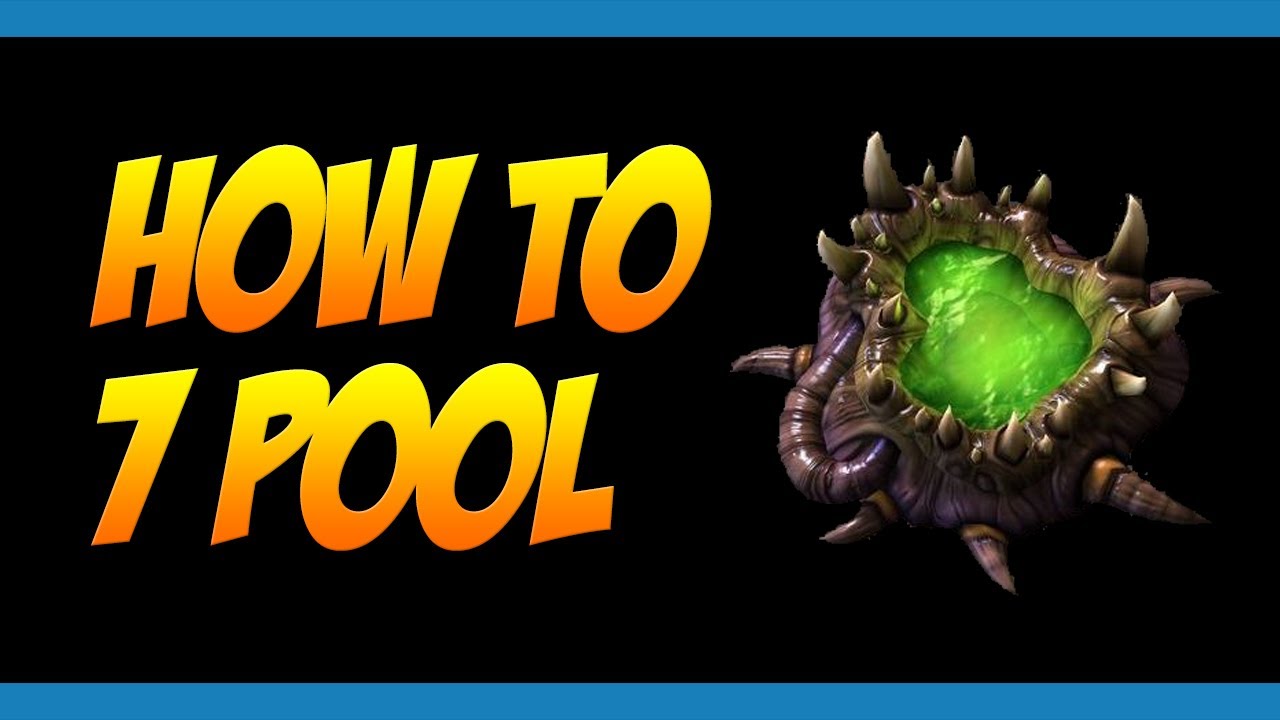 StarCraft II Study #12: How to 7 Pool - Zerg Strategy Build Order - YouTube