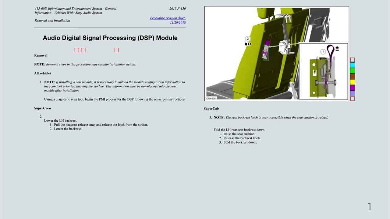 Ford F-150 13th Gen - Audio Digital Signal Processing (DSP) Module - YouTube