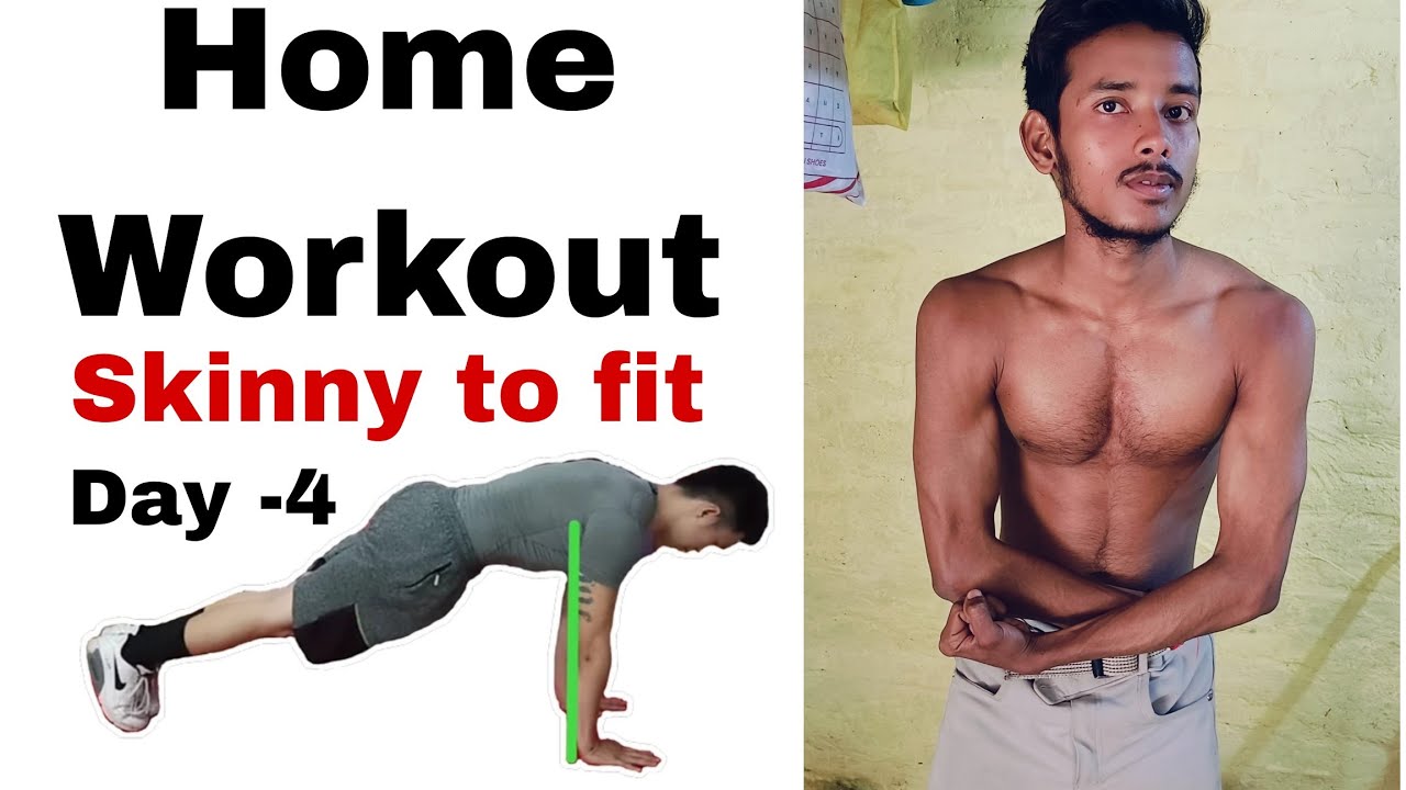 Day -4 skinny to Fit body transformation 365 days Don't think just ...