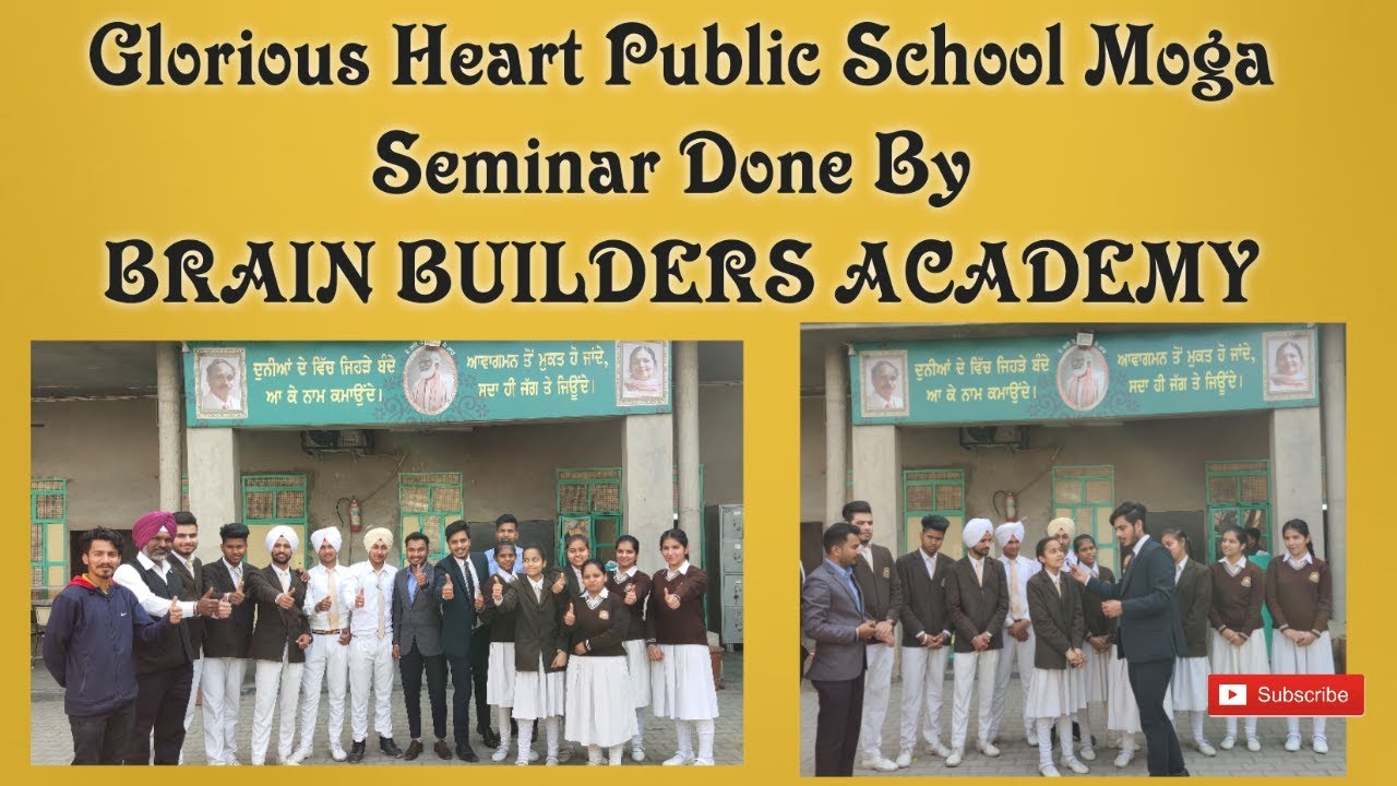 Glorious Heart Public School Moga Seminar By BRAIN BUILDERS ACADEMY ...