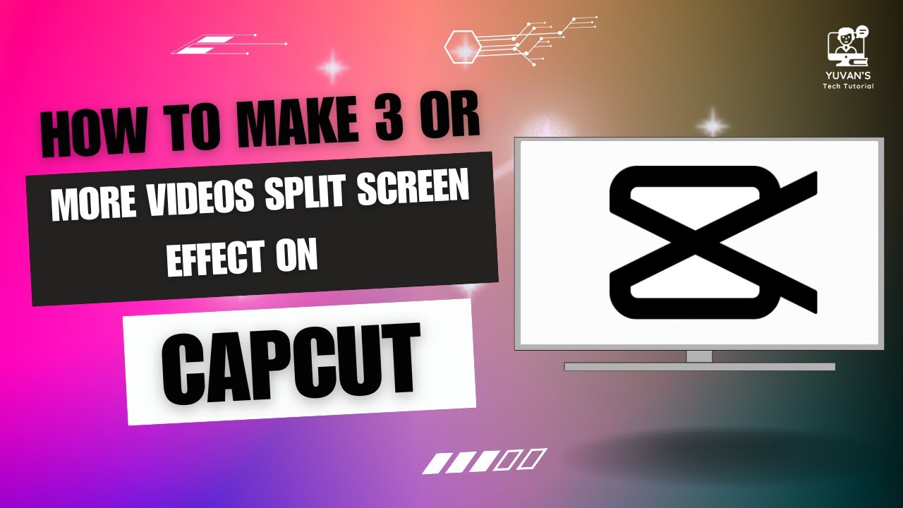 How to Make 3 or More Videos Split Screen Effect on CapCut - YouTube