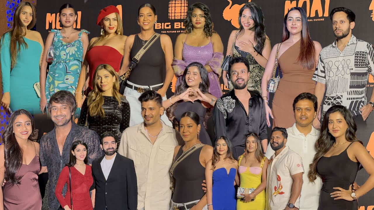 Star Studded Celebrities Entrys At Big Bull Club & Moai Restaurant ...