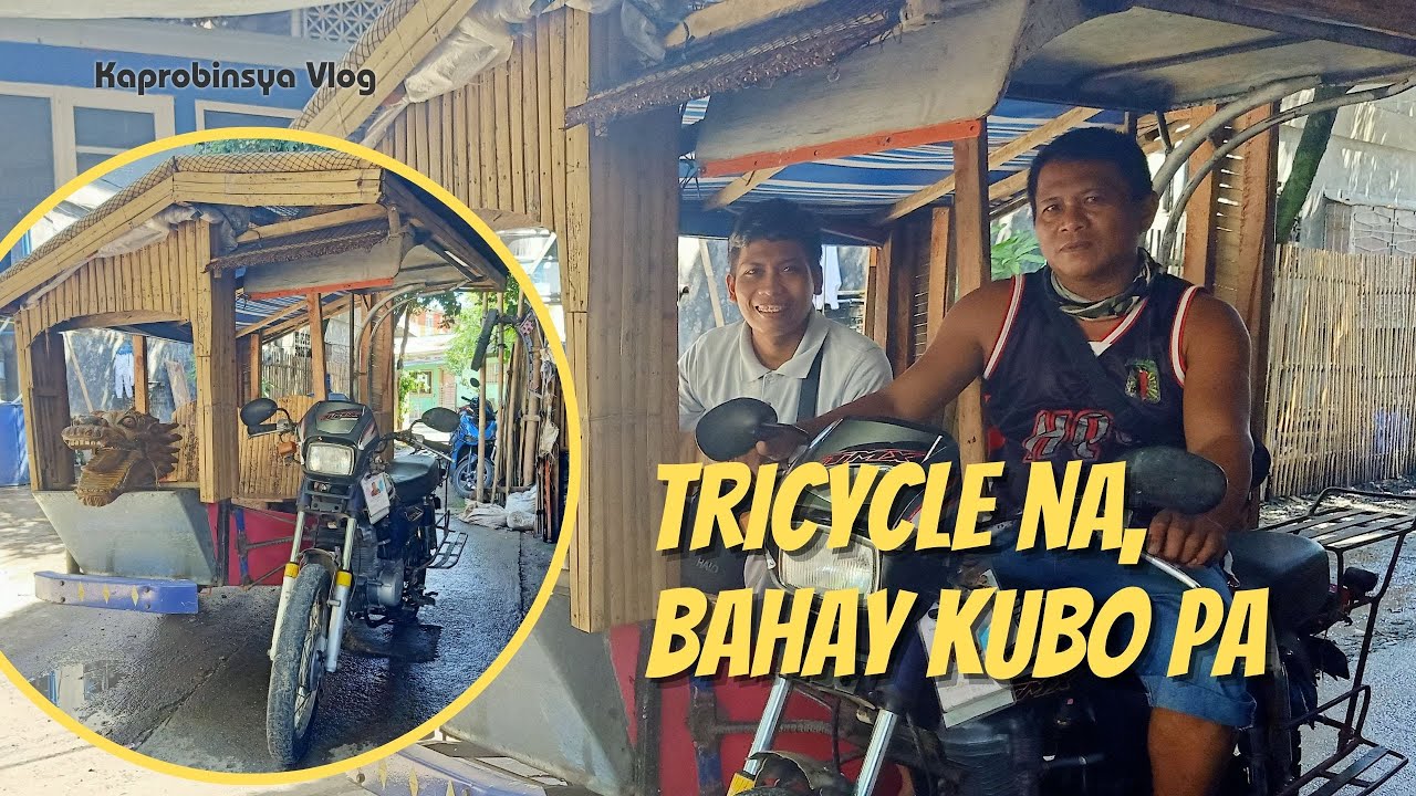 Viral Ngayon sa Aklan: Tricycle na Bahay Kubo | Kaprobinsya Vlog - YouTube
