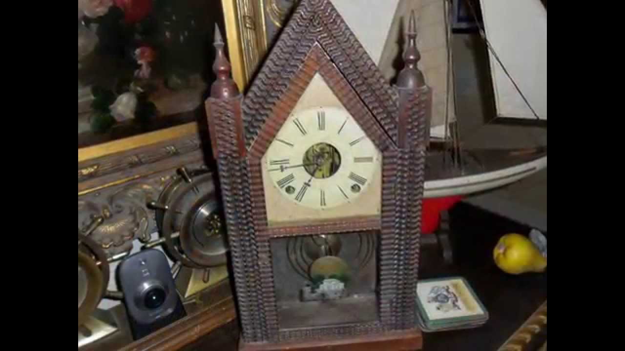 JC Brown Ripple front clock original - YouTube