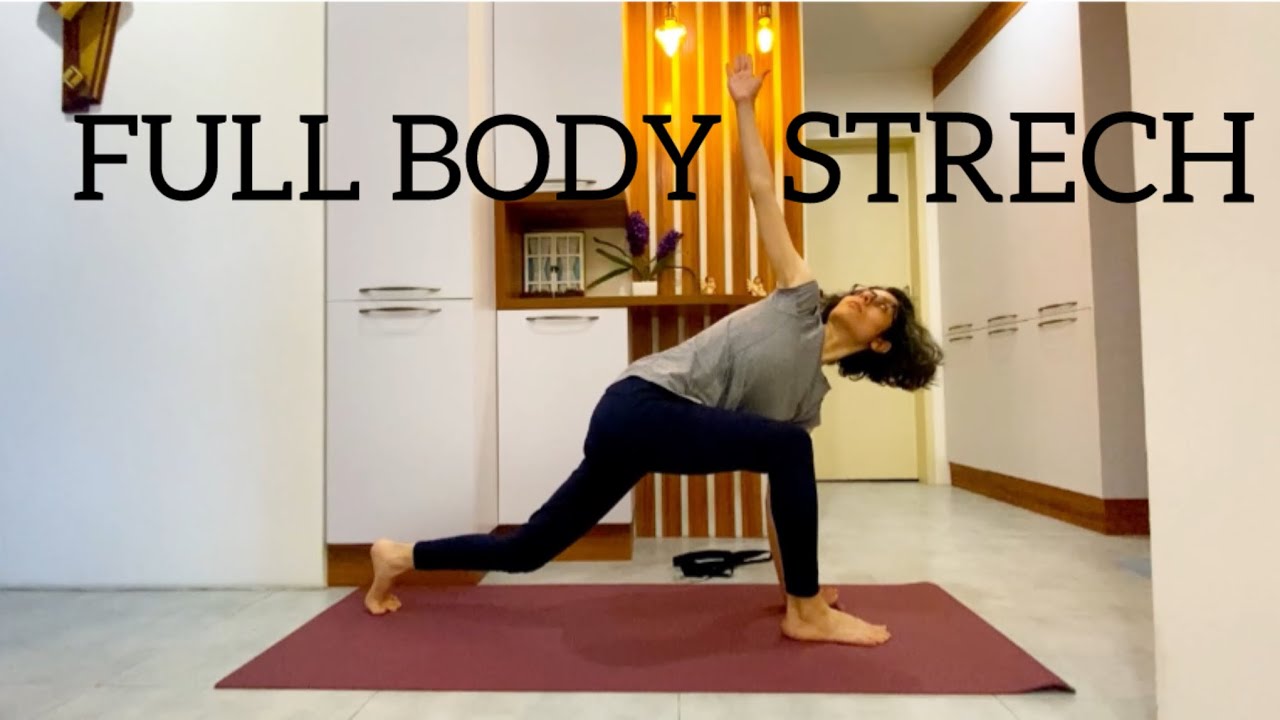 ۱۵ دقیقه کشش کل بدن با یوگا. 15 Minutes Full Body Strech With Yoga ...