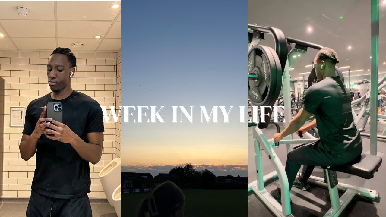 WEEK IN MY LIFE | my gym routine, staying productive - YouTube