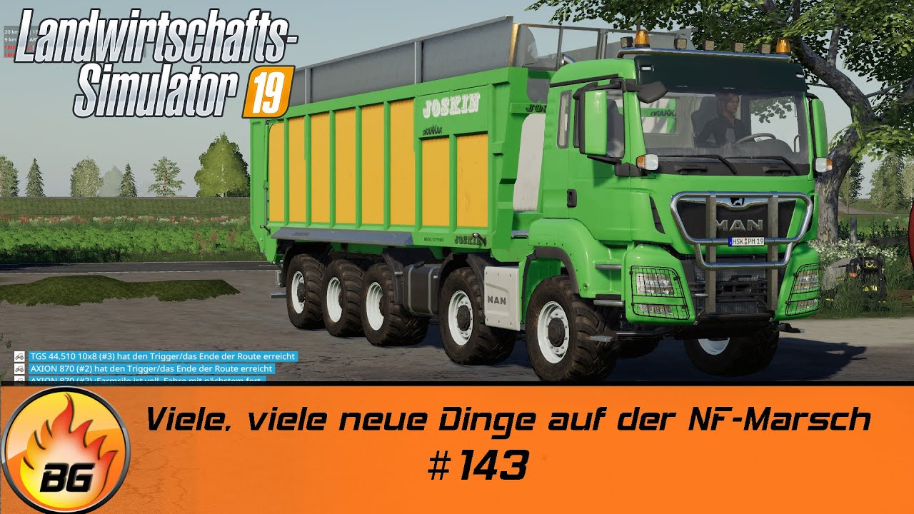 LS19 - NF MARSCH 4-FACH #143 | Viele, viele neue Dinge auf der NF ...