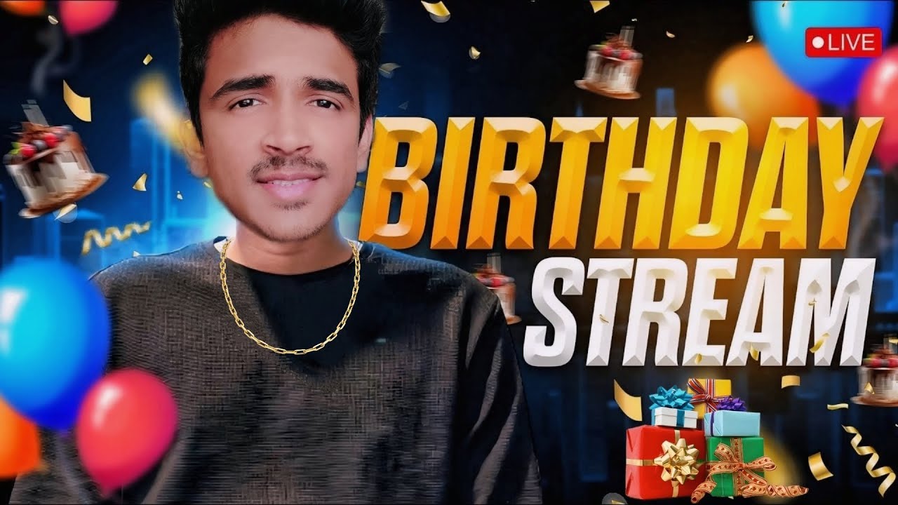 Happy Birthday To Me | Birthday Stream | Chill Games #live #birthday # ...