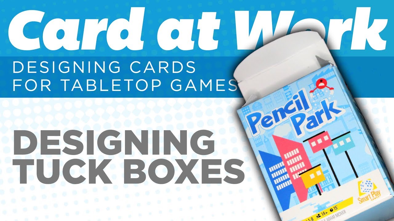 Designing Tuckboxes! [Card at Work - Game Box Design Part 2] - YouTube