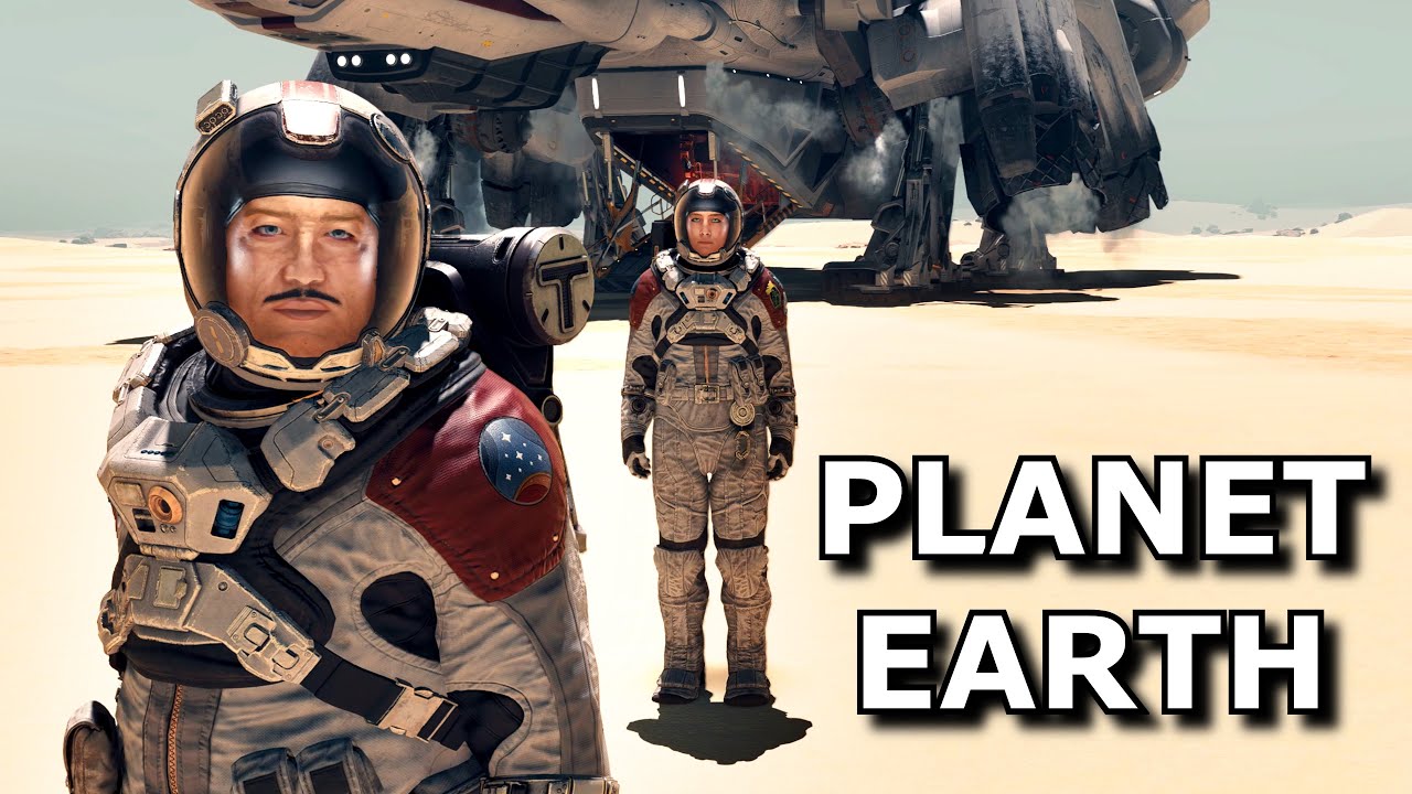 Starfield - PLANET EARTH - YouTube