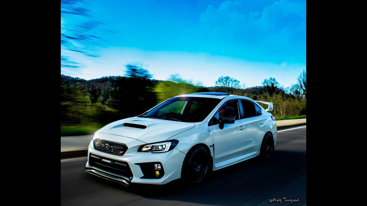 2015 Subaru STI, Cobb Stage 3 on Volk ZE40's - YouTube