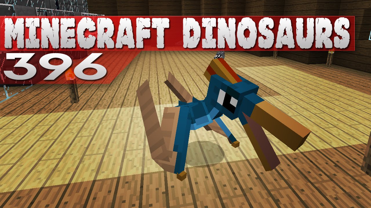 Minecraft Dinosaurs! || 396 || Bring the color back! - YouTube