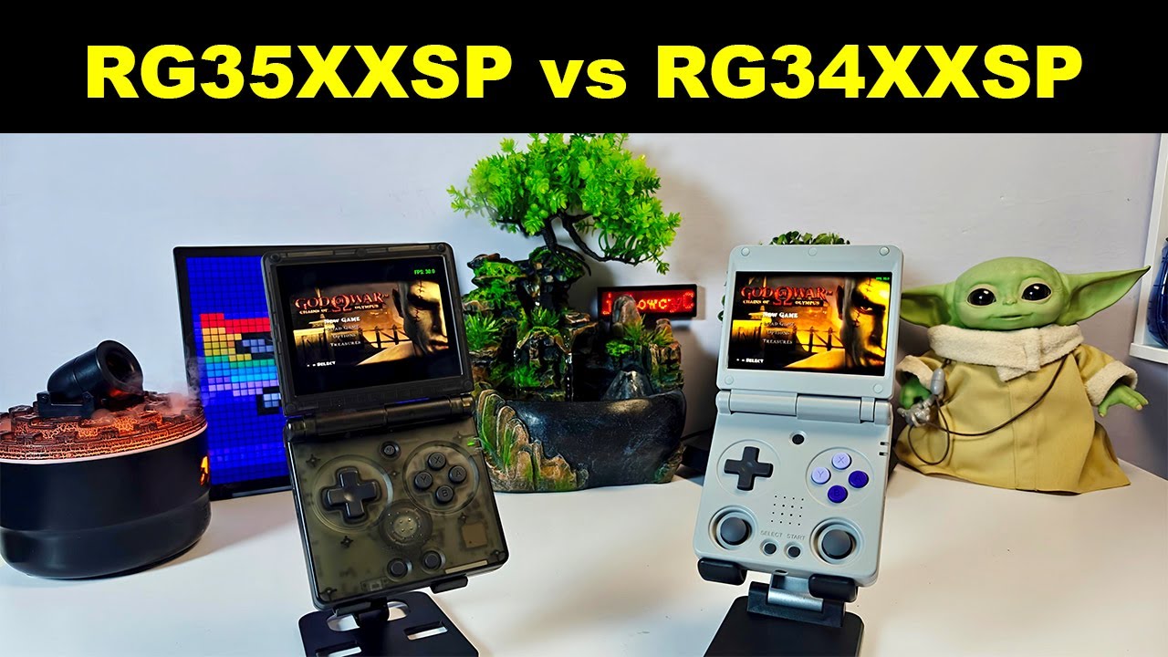 ANBERNIC RG34XXSP – Nowa lepsza wersja? Porównanie z RG35XXSP i szczera ...