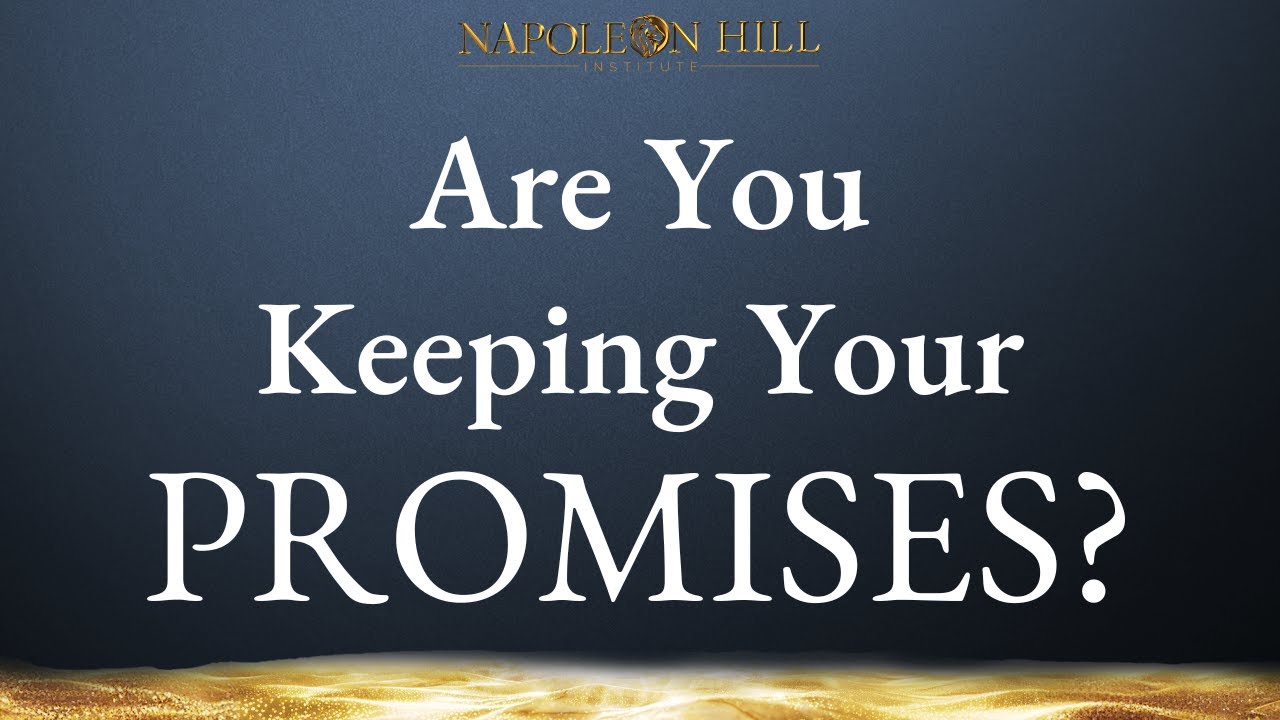 Are You Keeping Your PROMISES? - YouTube