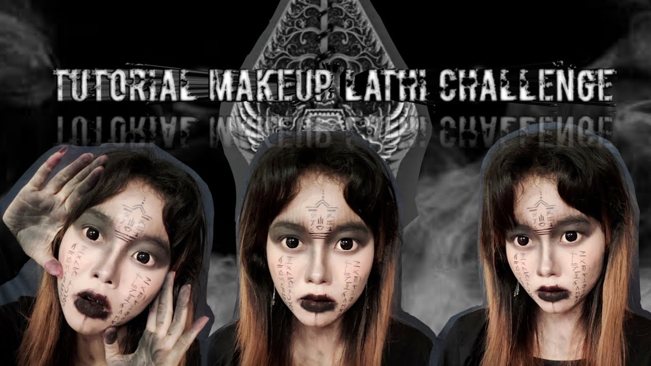 TUTORIAL MAKEUP LATHI-makeup horor LATHI - YouTube