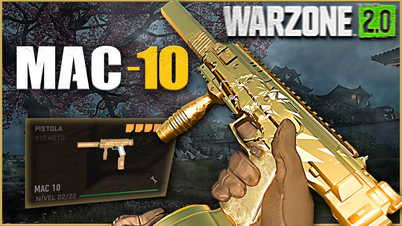 JOGUEI COM A "MAC 10" NO WARZONE 2 ! VALE A PENA ? COD MW2 WARZONE ...