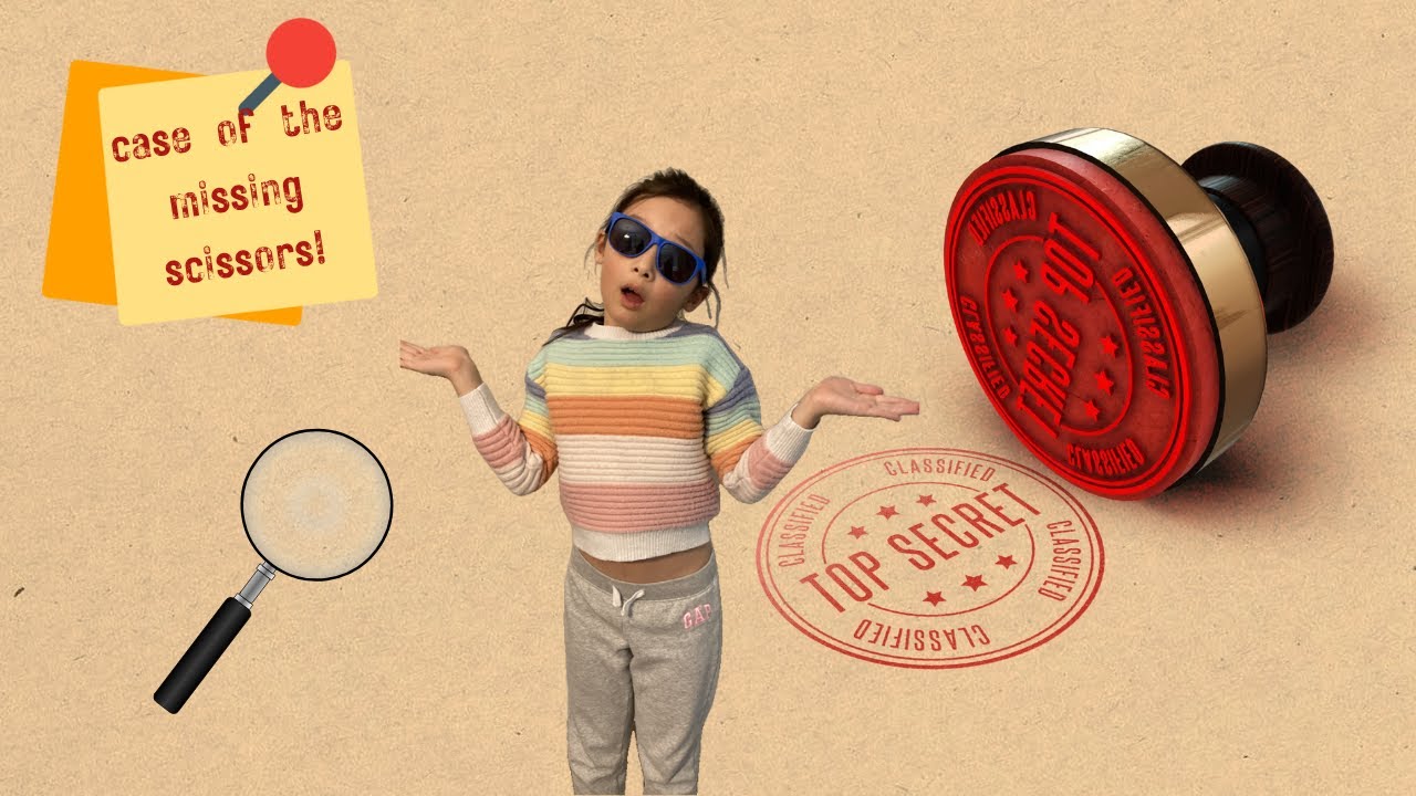 case of the missing scissors! - YouTube