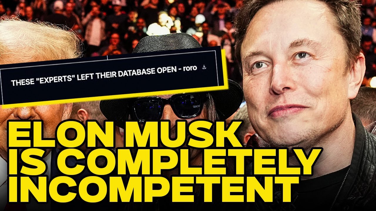 Elon Musk’s DOGE Website Has Already Been Hacked REPEATEDLY - YouTube