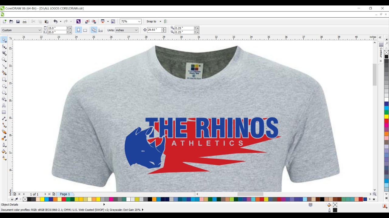 how to make a design for tshirt - YouTube