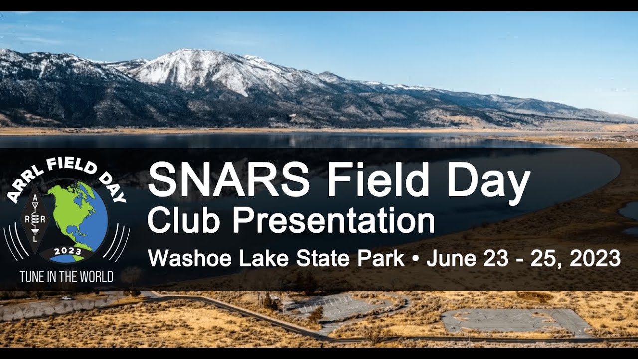 Field Day 2023 - SNARS Event Planning - YouTube