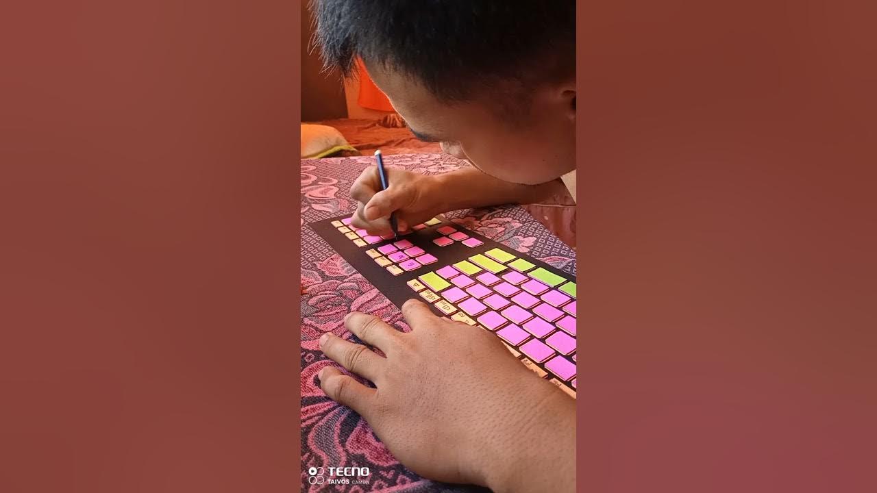 Making a Cardboard Keyboard - YouTube