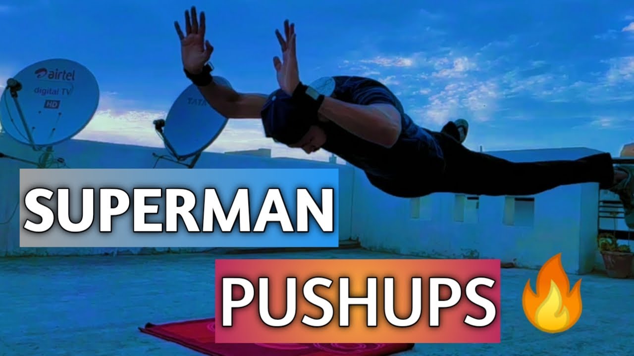 HOW TO DO SUPERMAN PUSHUPS//ROHIT CHAUHAN - YouTube