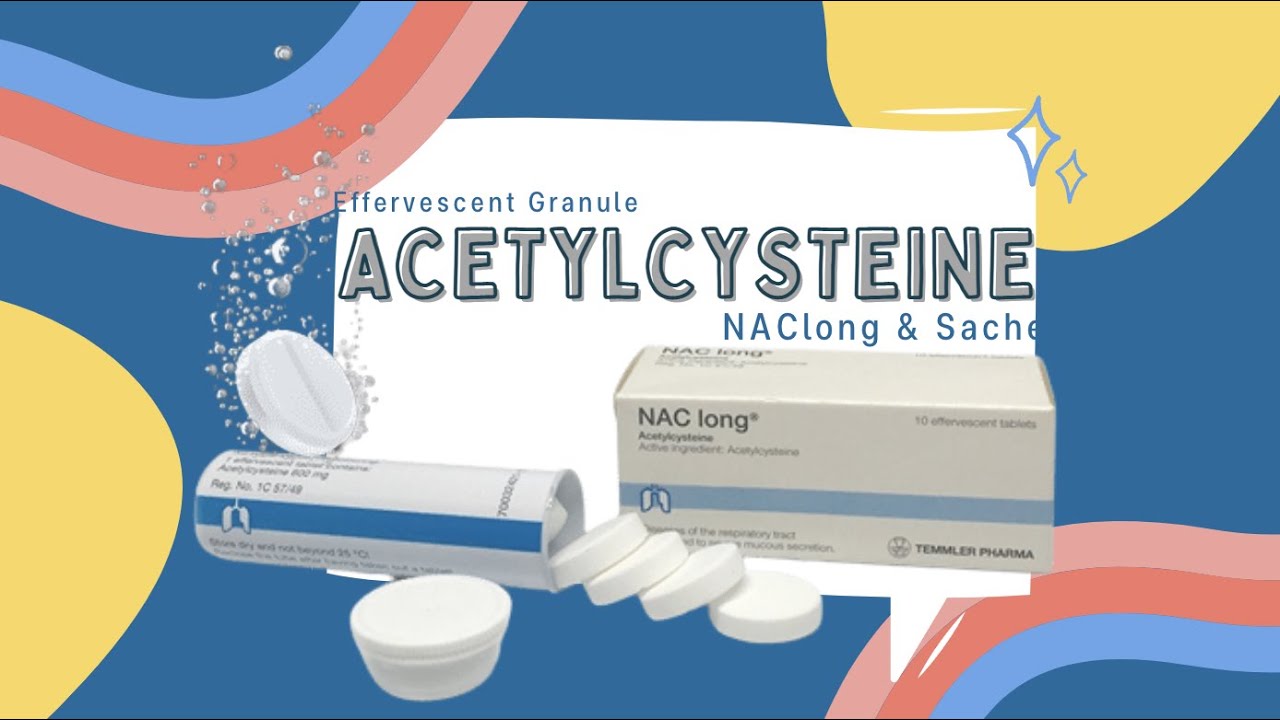 Acetylcysteine (Nac Long) ll gr.6 - YouTube