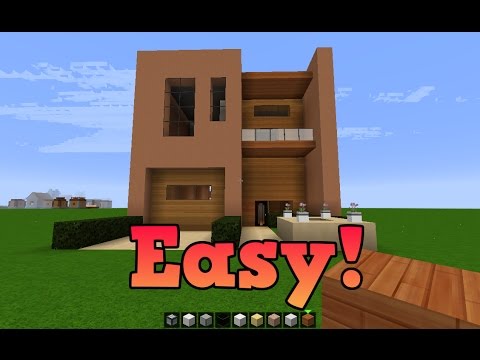 Minecraft Modern Home Simple and Easy Condo - YouTube