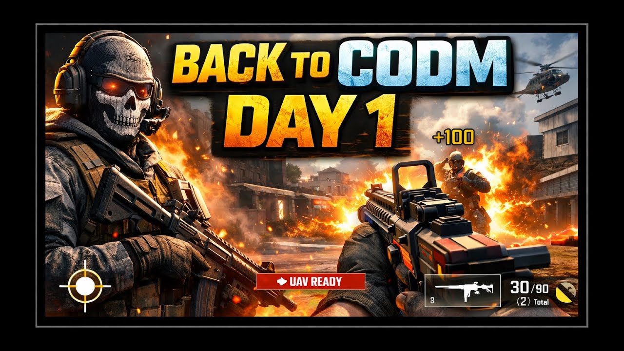 Back to CODM After a Long Time 🔥 | Day 1 Gameplay - YouTube