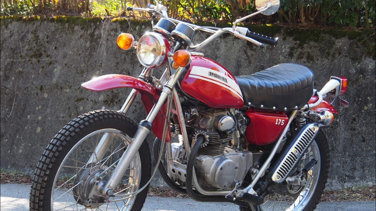 【HONDA SL175】エンジン音 車両説明 付属パーツ説明 - YouTube