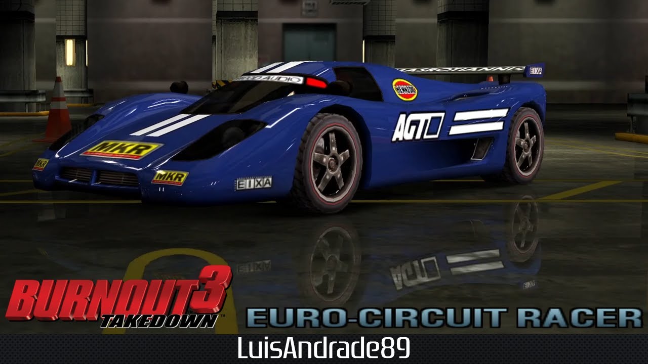 Burnout 3: Takedown [PS2] ¡Auto Desbloqueado! [Euro-Circuit Racer ...