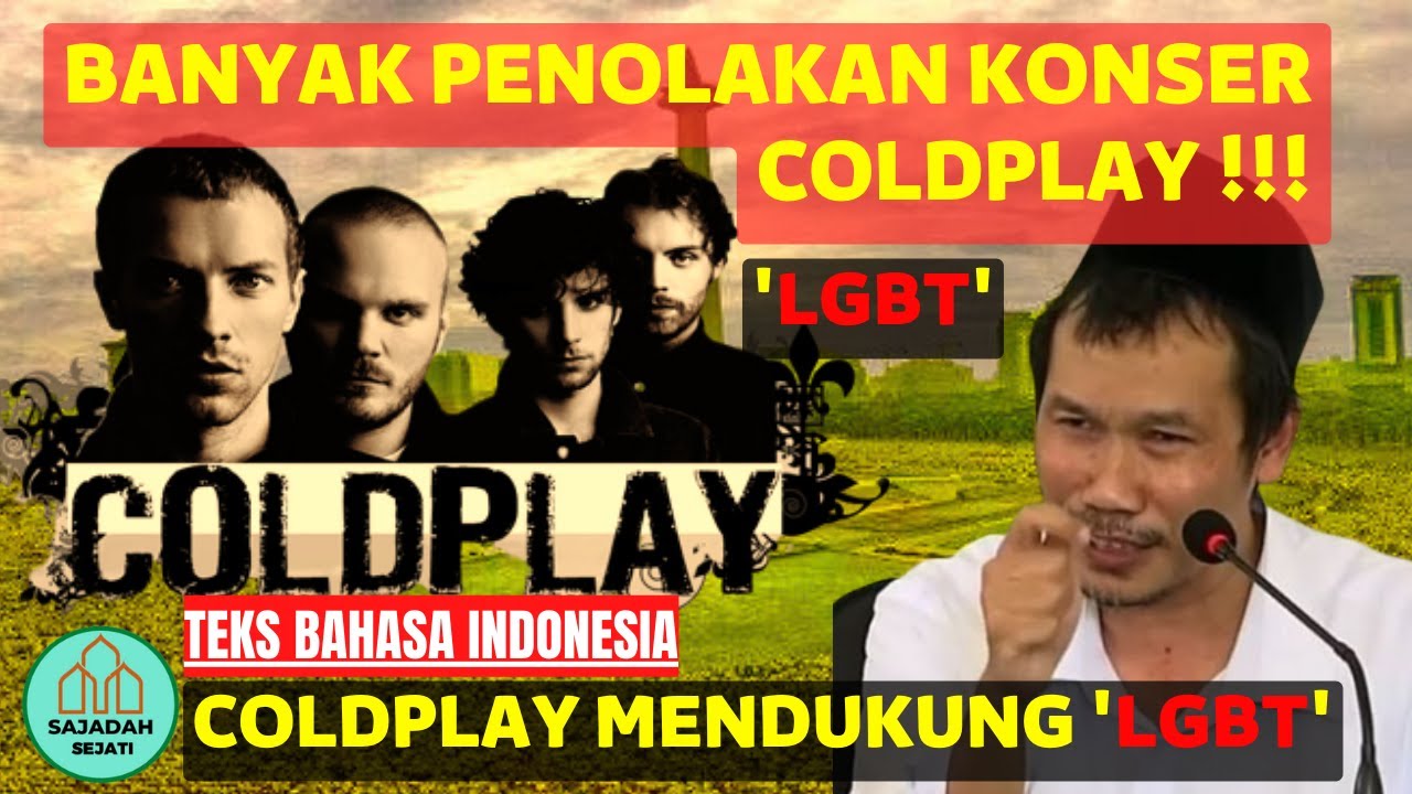 Banyak Penolakan Konser Coldplay Karena Isu LGBT, Tanggapan Gus Baha ...