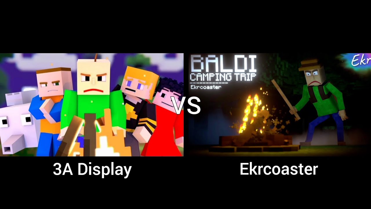 BALDI'S FIELD TRIP: THE MUSICAL Part 5 (3A Display vs Ekrcoaster) - YouTube