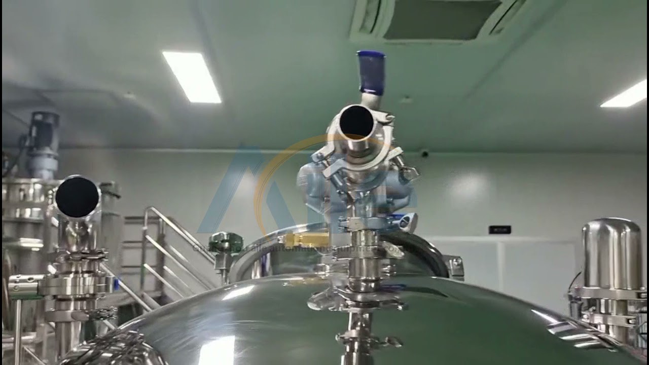 AILE 100L 200L 500L 1000L Perfume Pneumatic Mixing Tank Liquid Storage ...