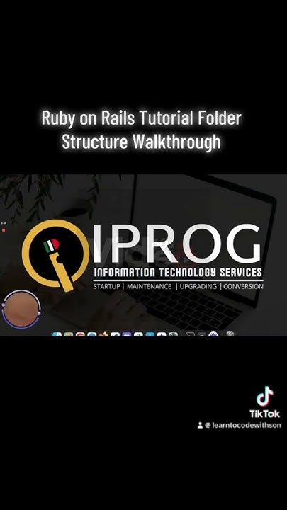 Ruby on Rails Tutorial Folder Structure Walkthrough - YouTube