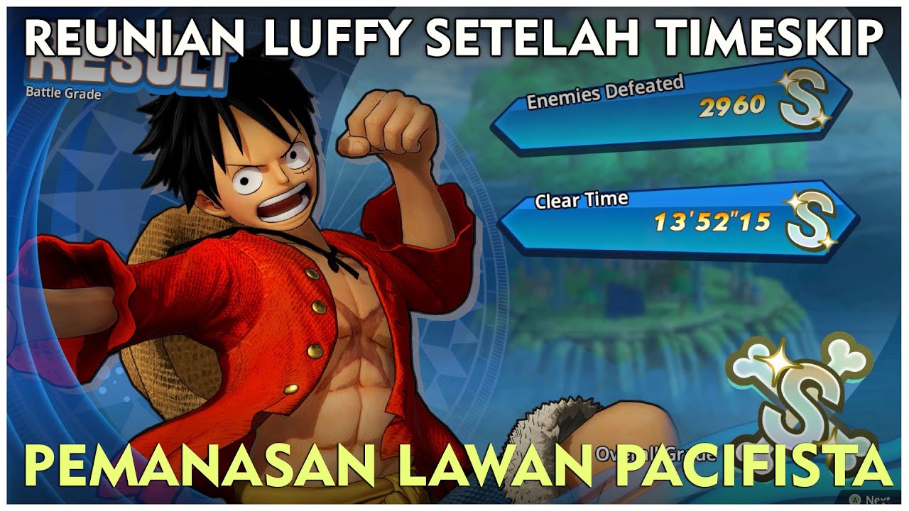 TIME SKIP 2 TAHUN LUFFY !! One Piece: Pirate Warriors 4 GEAR 5 LUFFY ...
