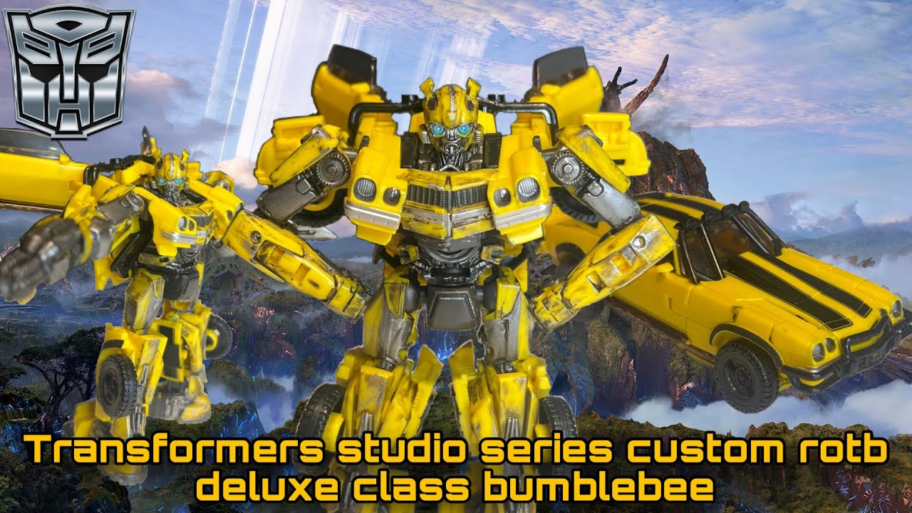 Transformers studio series custom rotb deluxe class bumblebee - YouTube