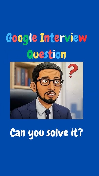 Google Party: Can you solve this Google Interview Question? #fun #logic #math #jobinterview # ...