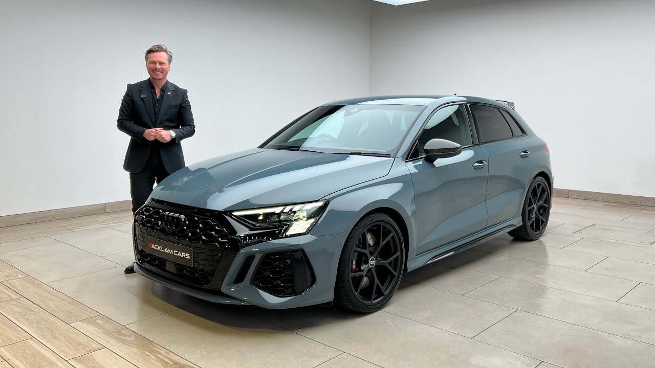 2023 23 Audi RS3 2.5TFSI Carbon Black Quattro - YouTube